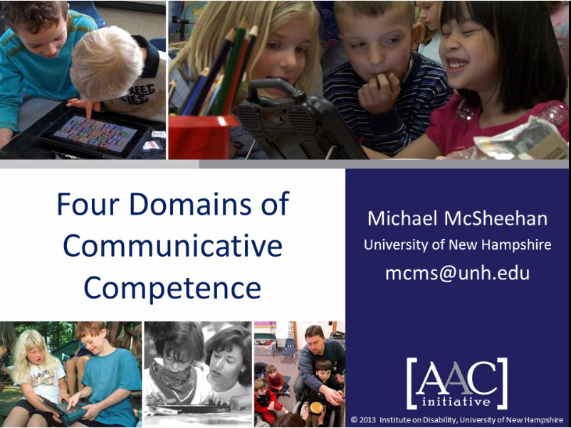 Video of the Week: Communicative Competence in AAC : PrAACtical AAC