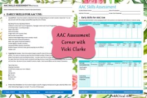 AAC Assessment Corner with Vicki Clarke: AAC Skills Assessment for ...